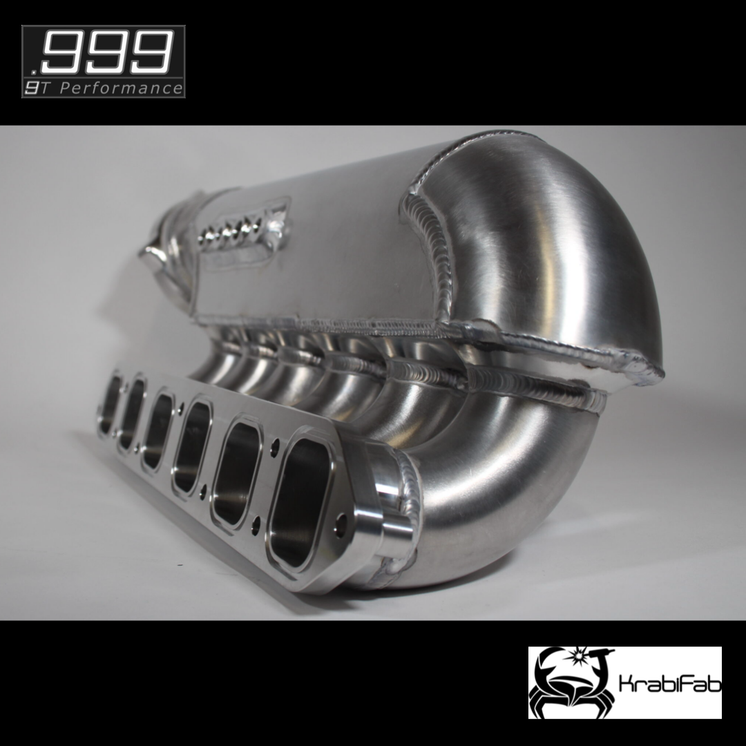 Krabifab Transverse 24v VR6 Intake Manifold – 9T Performance